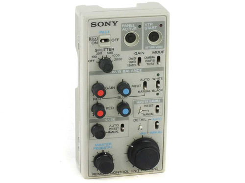 Sony RM-M7G Remote Control Unit for DXC-M7 Series Broadcast Camera - DC ...