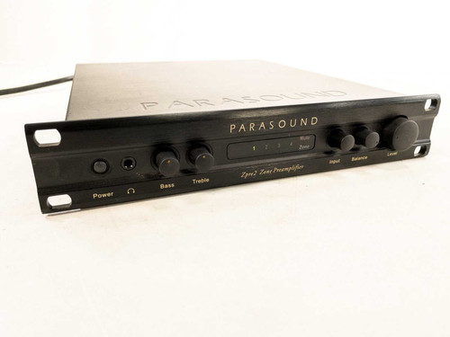 Parasound Zpre2 Zone Preamplifier 4 Line-Level Audio + 4 Composite ...