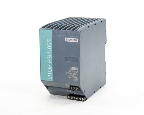 Siemens 6EP1334-2BA20 SITOP S7-1500 PSU100S Stabilized Power Supply 24V 10A