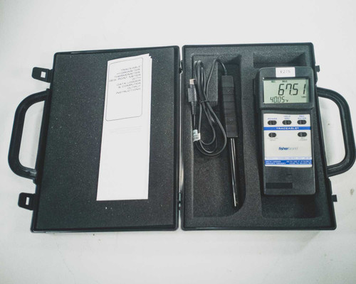 Fisherbrand S11120 Traceable Hygrometer/Thermometer/Dew Point Meter ...