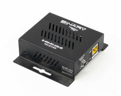 Binary B-500-RX-230-IR 500 Series 1080p HDBaseT Receiver with IR 5V DC 2A