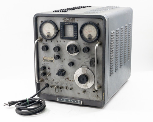 Hewlett Packard 608F VHF Signal Generator, 115/230 Volts 50-400 Cycles