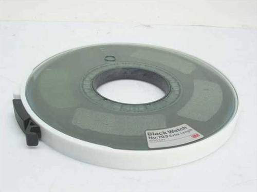 3M 6250 CPI Extra Length 1/2" 9-Track Black Watch (No. 703)