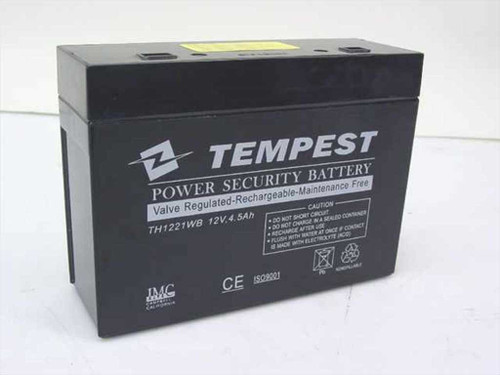 Tempest 12v, 4.5Ah HC1217W Battery - RBC10 RBC21 (TH1221WB)