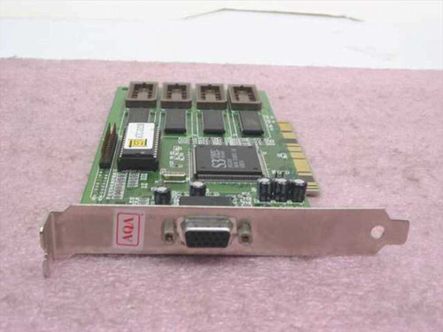 S3 AA2325B2 VGA PCI Video Card - S3 ViRGE 86C325 - 4x Empty RAM Chip Slots