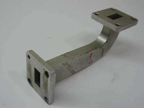 Aluminum H-Plane Bend Waveguide WR62