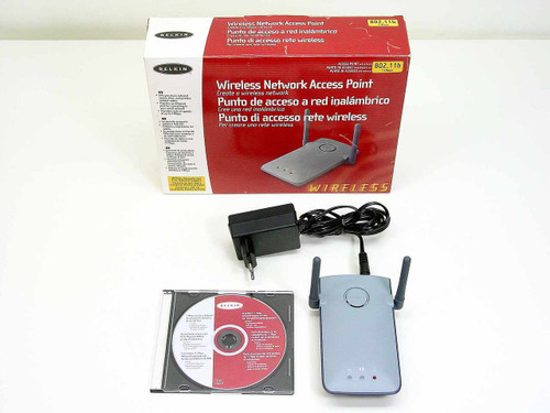 Belkin F5D6130 Wireless Access Point 802.11b / 11Mbps with Power Supply ...