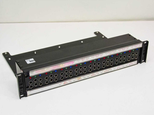 ADC CV-8-N RGB Video Patch Bay with BNC / COAX on Rear- 19" Rackmount