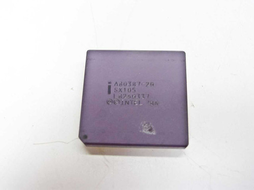 Intel A80387-20 386 Math Coprocessor 25MHz (SX105)