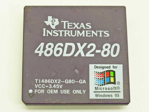 Texas Instruments 486 80 MHz CPU (486DX2-G80-GA)