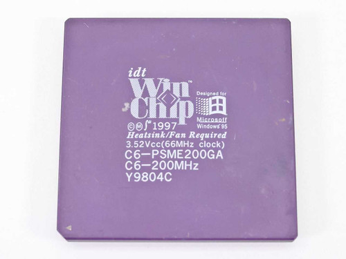 IDT WinChip 200Mhz Processor Chip C6-PSME200GA