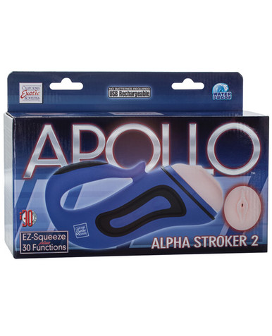 Apollo Vagina Alpha Stroker 2 - Blue - Quality King Hub