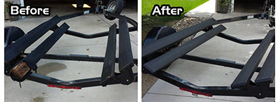 Black 2" x 6" Trailer Bunk Wrap Kit - Portsmouth Trailer Supply