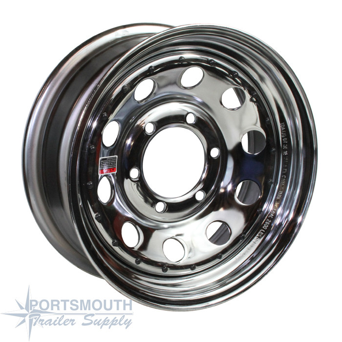 15" Wheel - 6 Lug - Chrome - LS156LCM-R