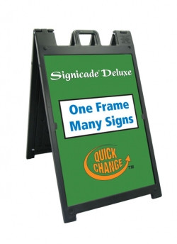 Upgrade Your Signage with the Versatile Plasticade Signicade® Deluxe ...