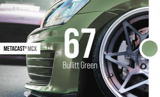 MetaCast® MCX-67 Gloss Metallic Bullitt Green Vehicle Wrap Film ...