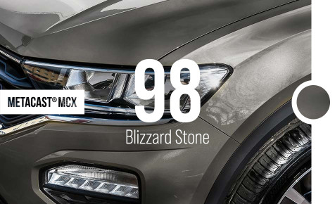 MetaCast® MCX-98 Gloss Metallic Blizzard Stone Vehicle Wrap Film ...