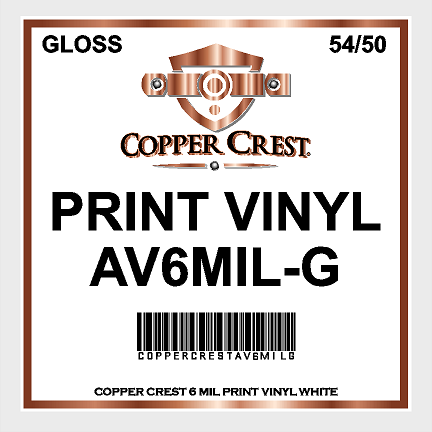 Copper Crest Semi-Rigid 6mil Vinyl - Bubble-Free Easy Install | KG SUPPLIES