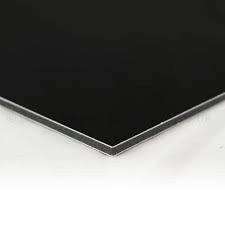 Matte Black Aluminum Composite Panel | ksupplies.com