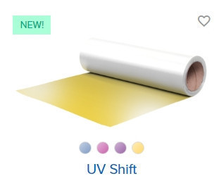 CAD-CUT® UV Shift Heat Transfer Vinyl - 12" x 50yds | Kgsupplies.com