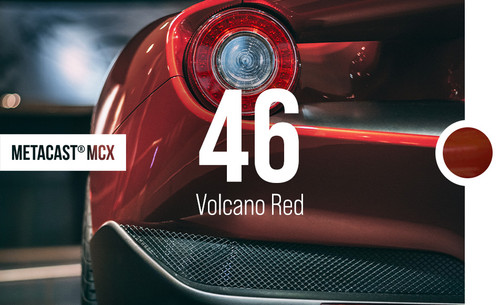 MetaCast® MCX-46 Gloss Metallic Volcano Red Vehicle Wrap Film | Premium Metamark Vinyl | Kirin ...