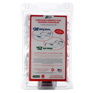 Universal Sideshields SOS B26+/B52+ Aye Mate for Safety Glasses (20 Pair)