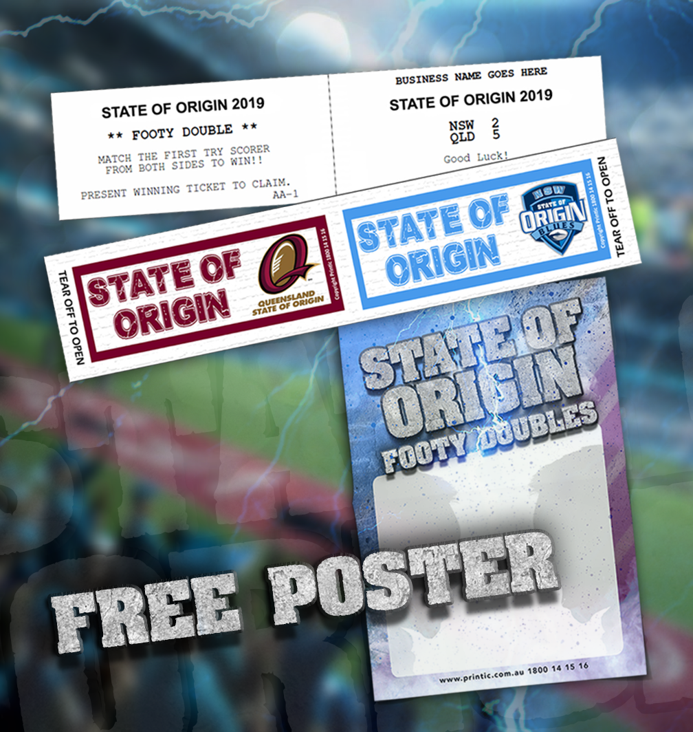 State of Origin Footy Doubles