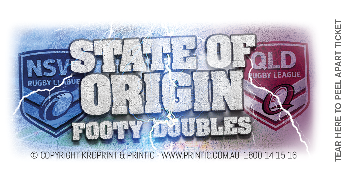 State of Origin Footy Doubles