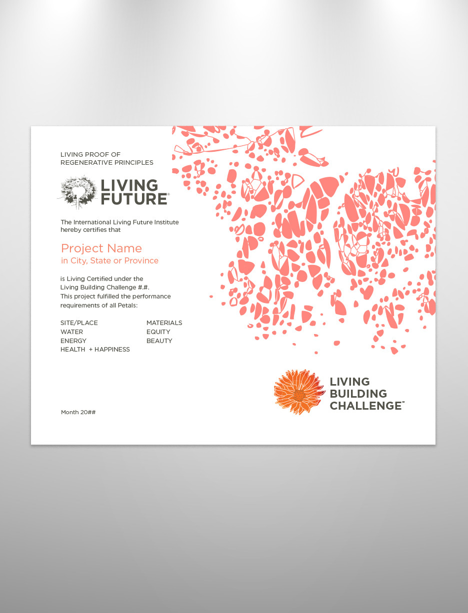 Living Certified Certificates | Living Future Awards powered by Eclipse ...
