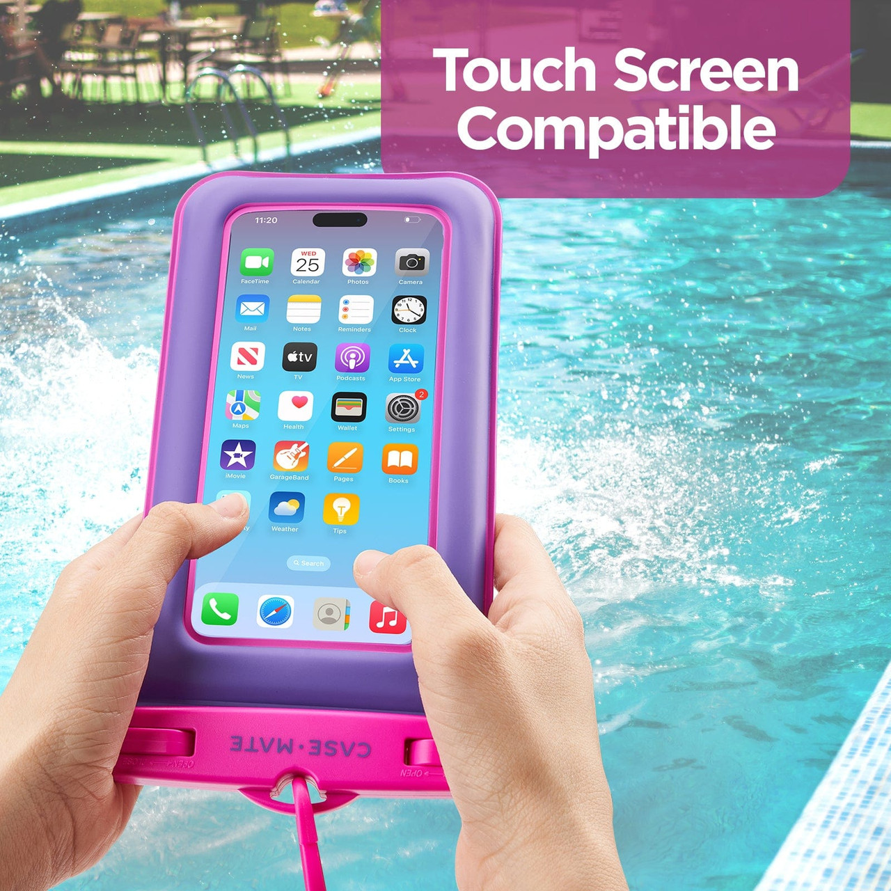 Case-Mate: Waterproof Floating Pouch - Purple Paradise