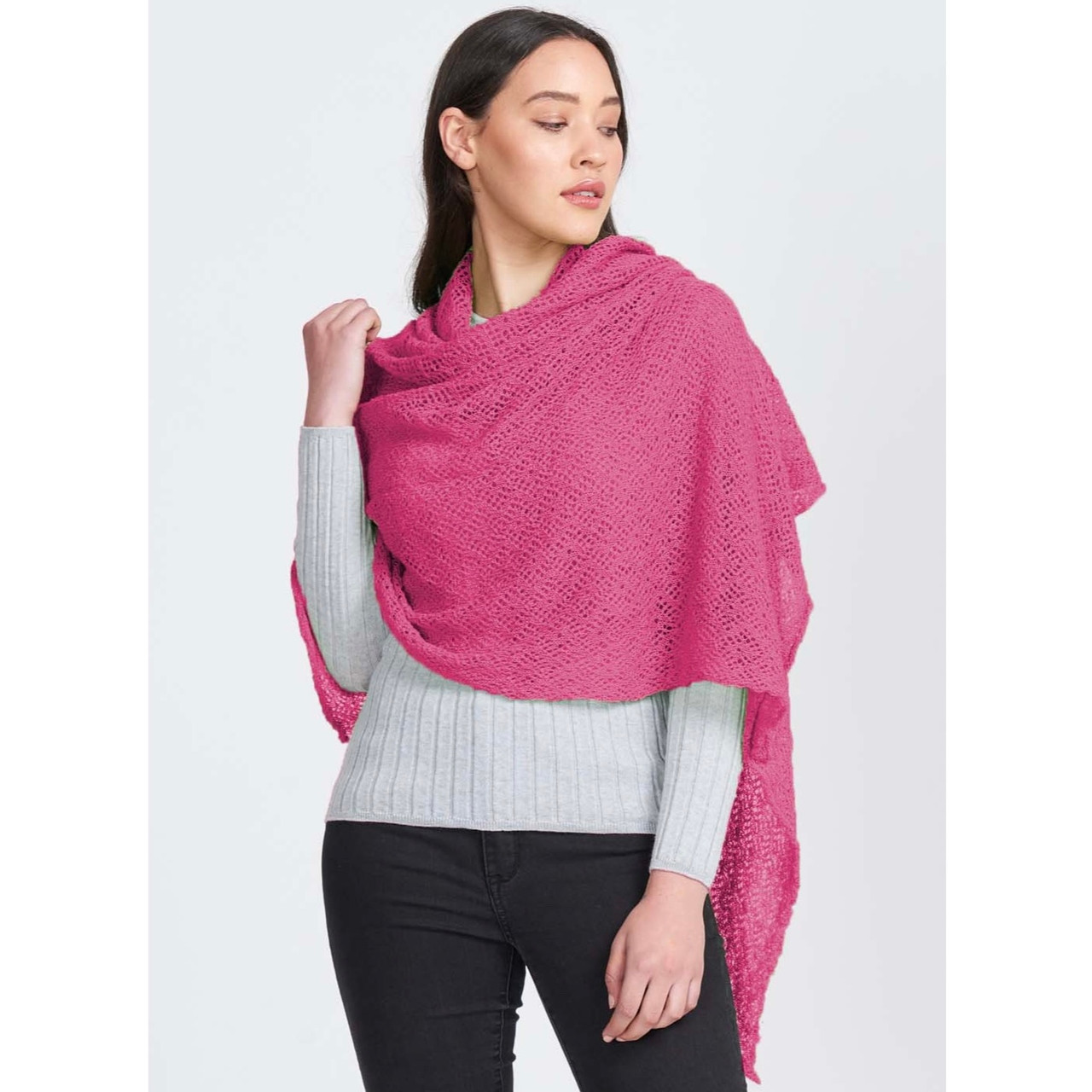 Royal Alpaca - Lace Wrap - The Tin Shed