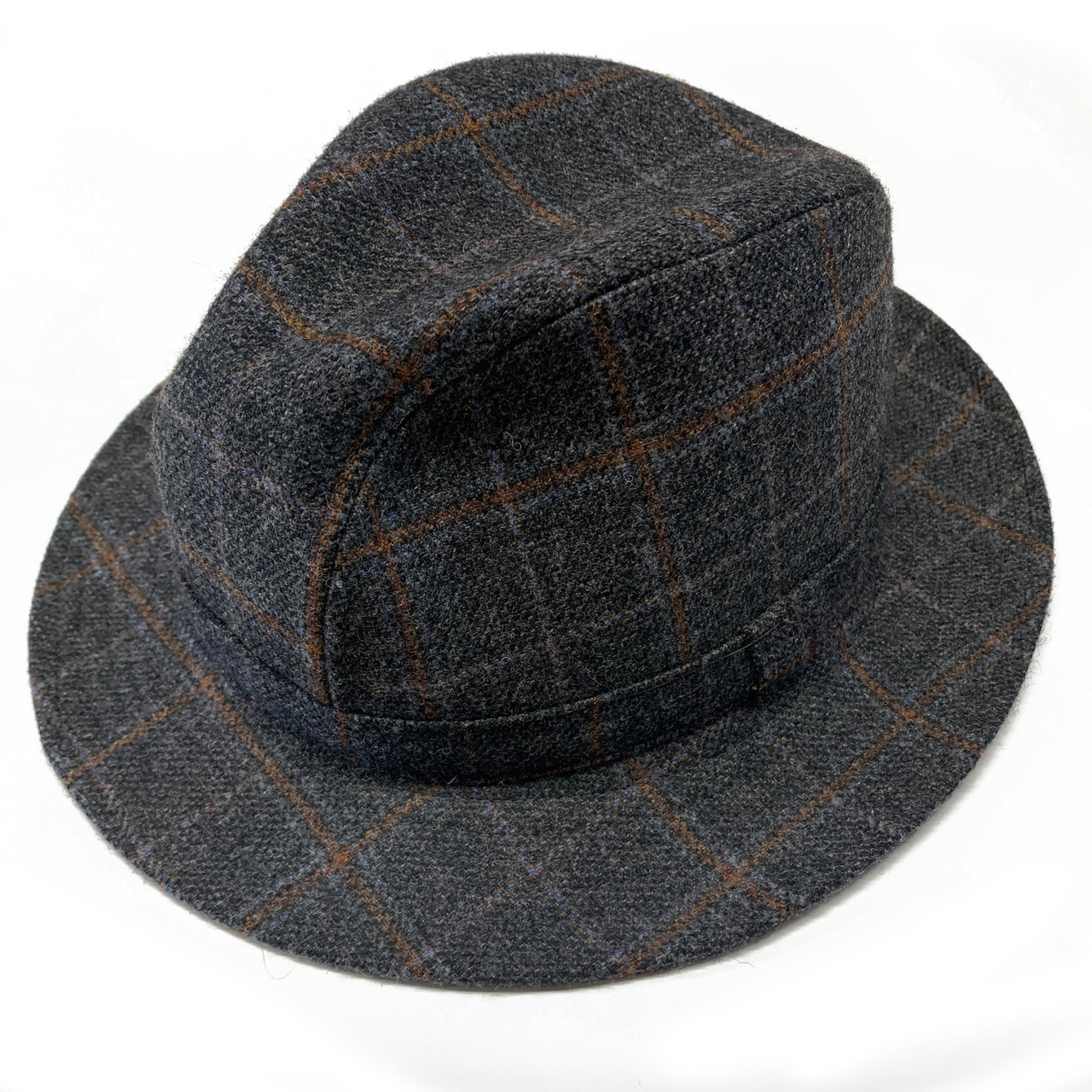 Hills Hats - English Wool Tweed Trilby Hat - The Tin Shed