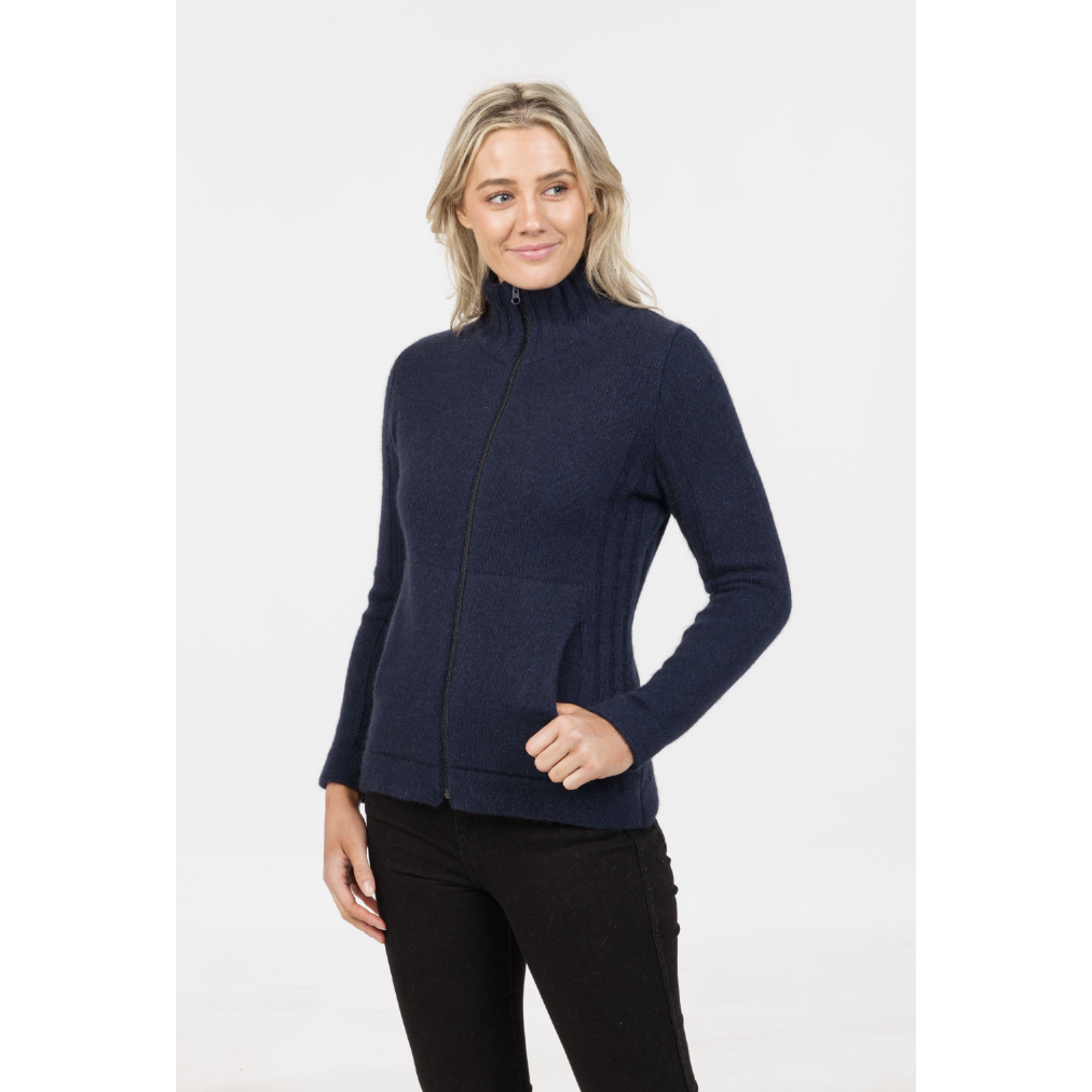 Native World | Merino Possum Essential Full Zip Jacket