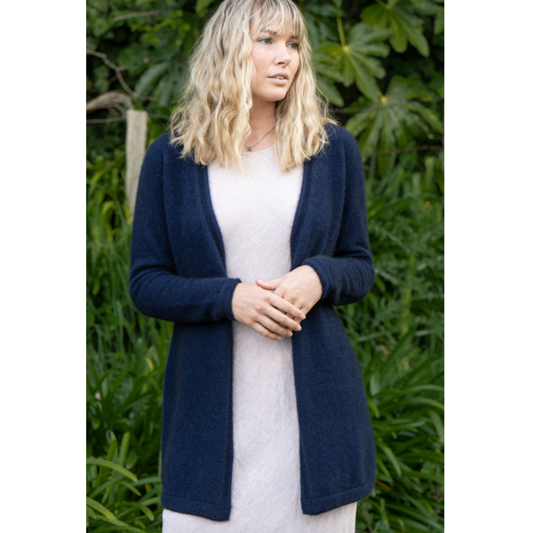 Lothlorian | Merino & Possum Curb Jacket | Women's Knitwear