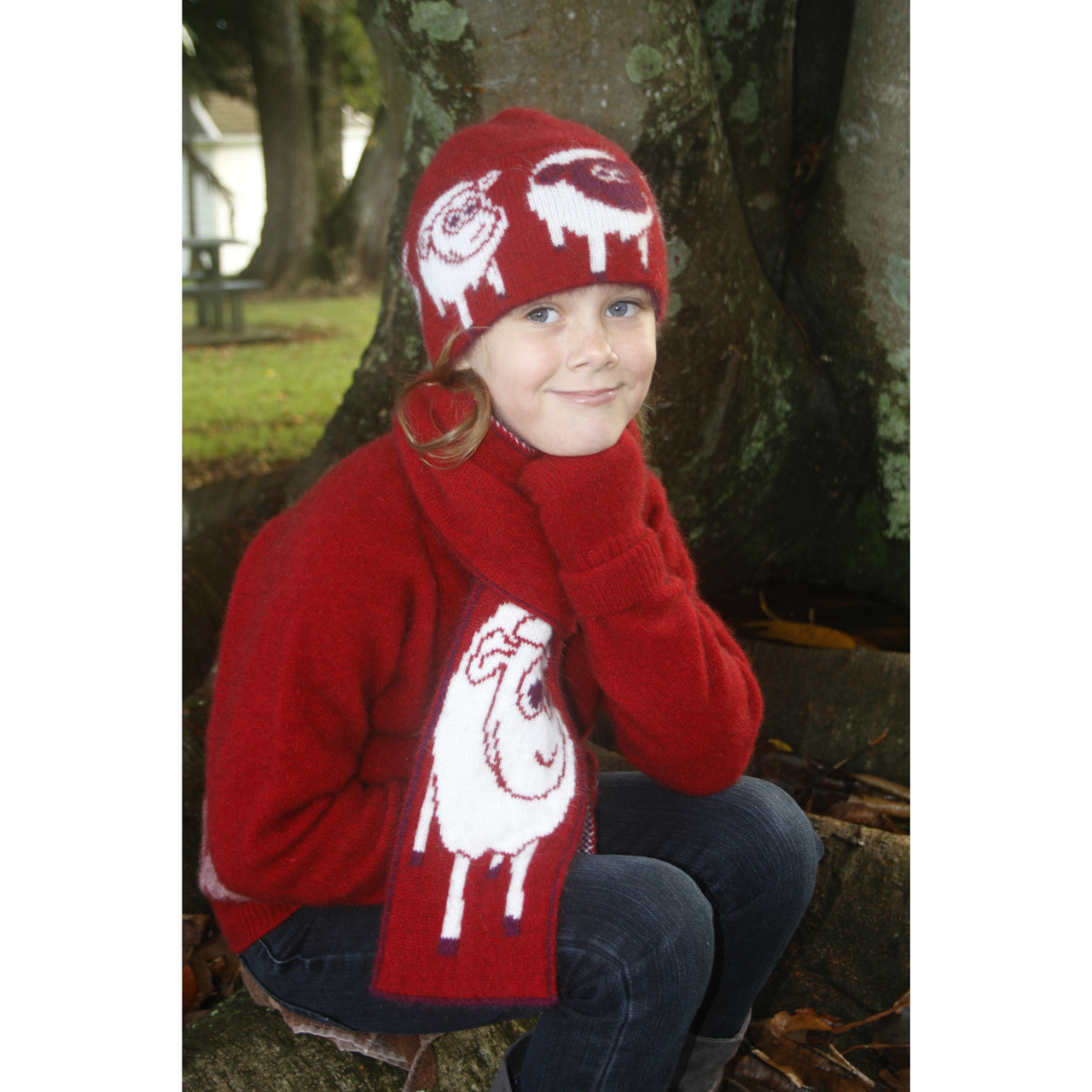 Merino & Possum Little Lamby Child's Beanie | Children & Babies