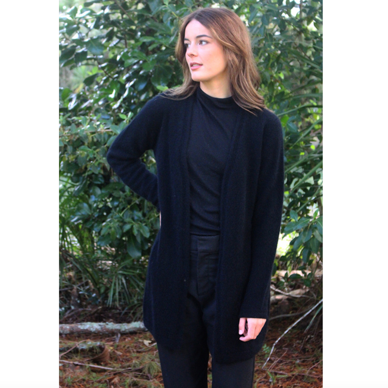 Lothlorian | Merino & Possum Curb Jacket | Women's Knitwear