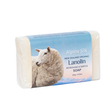Alpine Silk - Organic Lanolin Soap 120g | Skincare