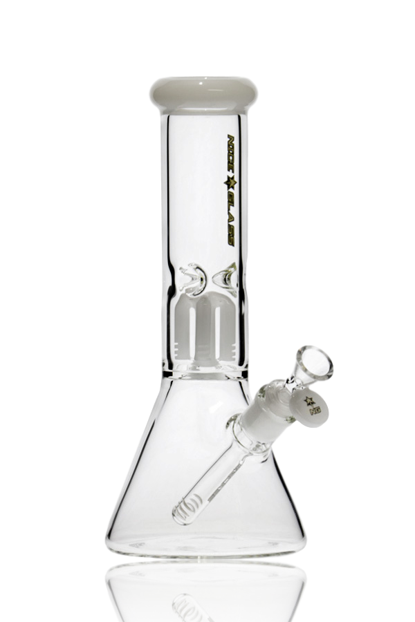 Nice Glass 4 Arm Perc Beaker Bong | Water Pipe | Next Level