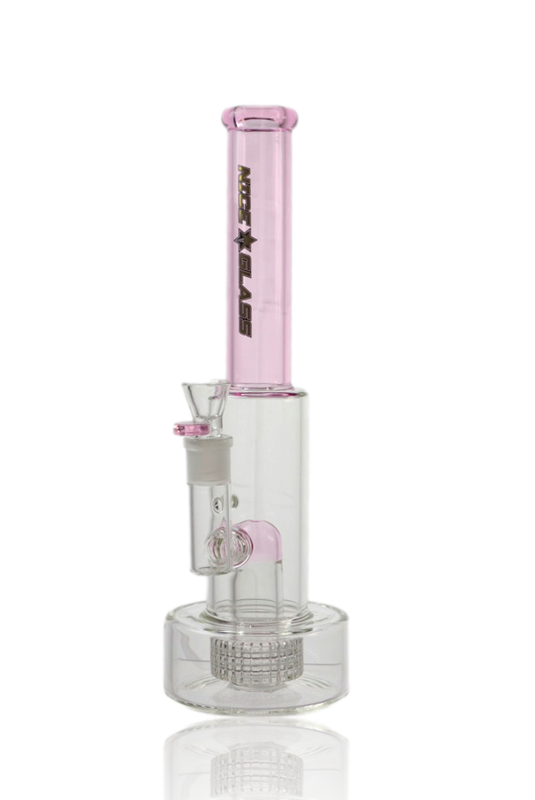 13" Pink Round Base Built-In Drum Perc - The Next Level Inc.