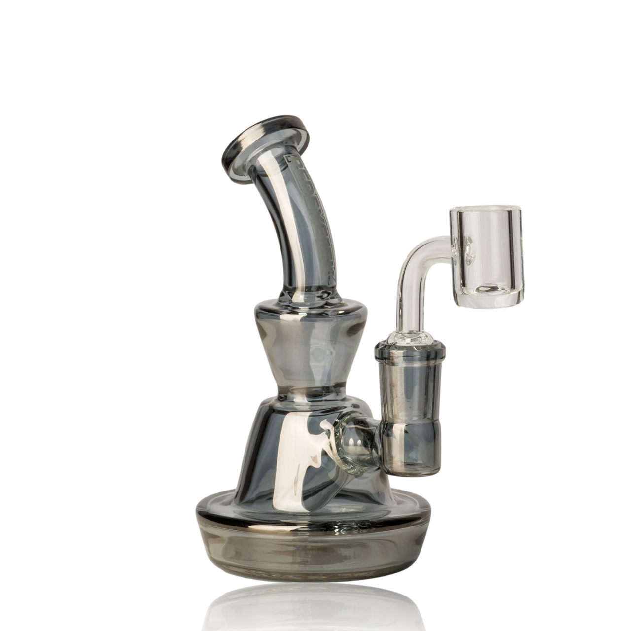 5" Red Eye Tek Terminator Finish Mini Rig - Ice Grey - The Next Level Inc.