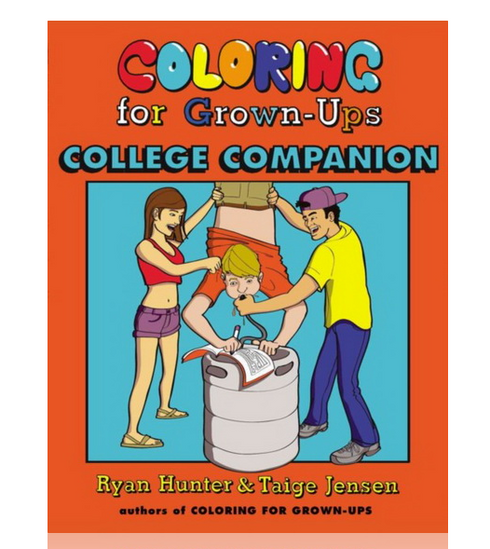 Colouring For Grown-Ups College Companion | New Soft Cover | Next Level
