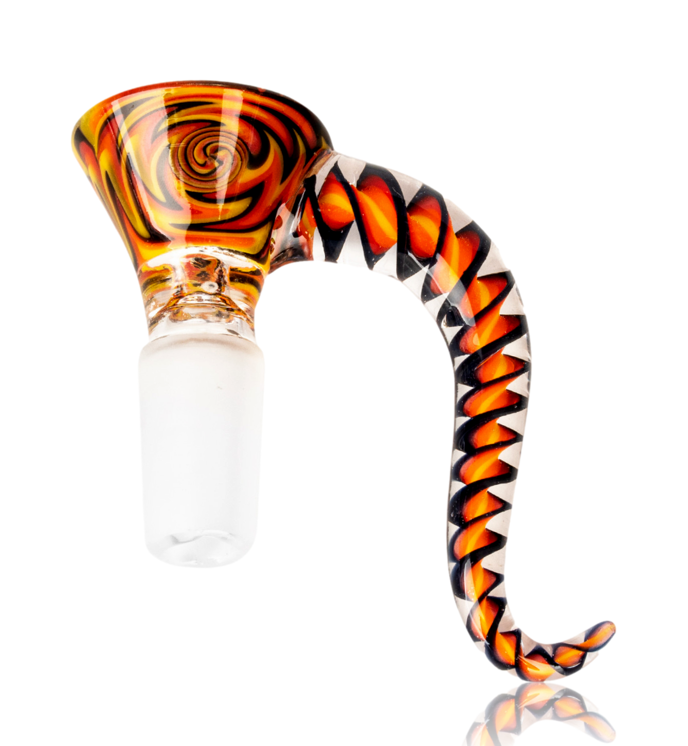 The Next Level Inc - RED EYE GLASS 14MM RED CARNIVAL CONE PULL OUT TNL20391