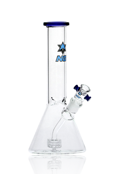 10" Nice Glass Circ Perc Beaker - The Next Level Inc.