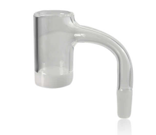 10mm Male 90° Beveled Opaque Quartz Banger - The Next Level Inc.