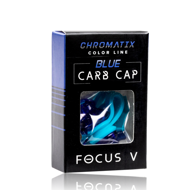 Focus V Blue Carb Cap - Chromatix Series - The Next Level Inc.