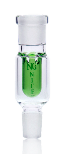 GREEN NICE GLASS 19MM DRY ASHCATCHER