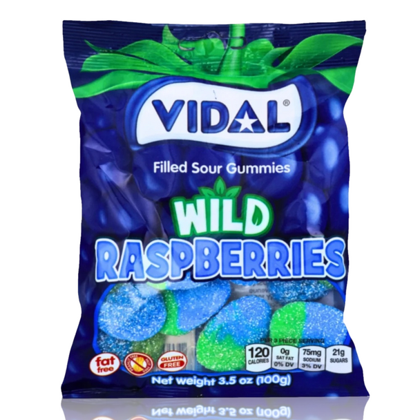 Vidal Sour Wild Raspberries | Go Wild With Gummies | Next Level