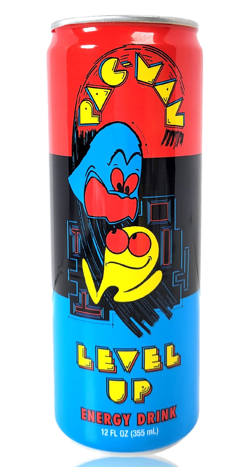 Pac Man Level Up Energy Drink | Action Filled | Next Level