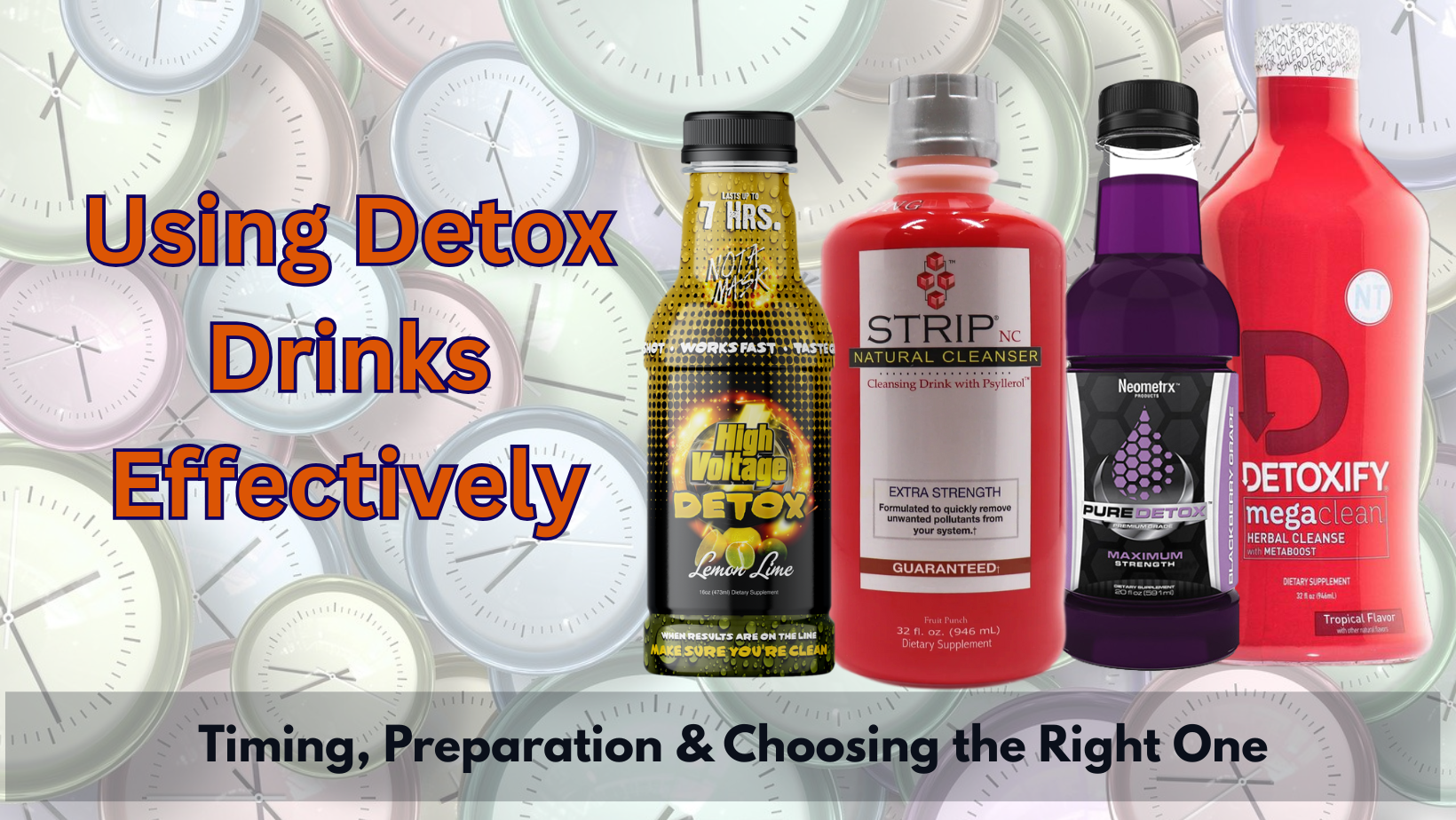 Using Detox Drinks Effectively — Timing, Preparation & Choosing the ...