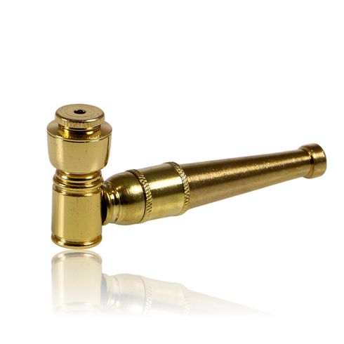 Zeppelin Chamber Pipe - Brass - The Next Level Inc.